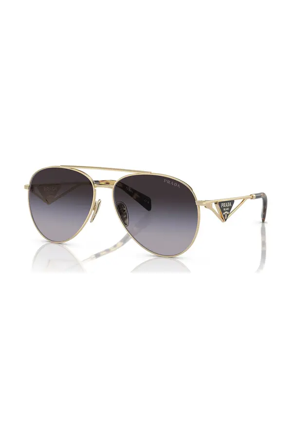 Prada Pilot Sunglasses - Gold