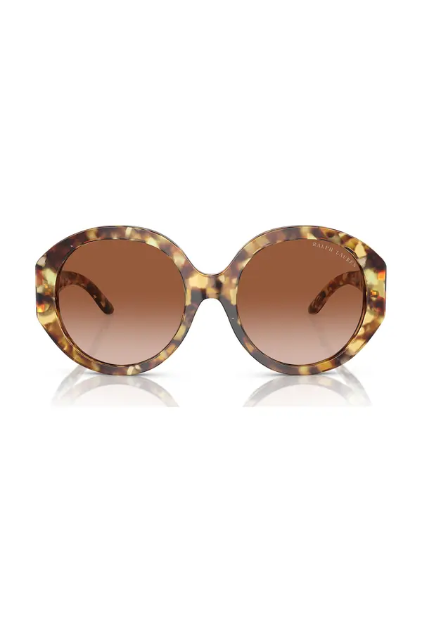 Ralph Lauren Tortoise Oval Sunglasses In Brown - 50% Off  display picture 2