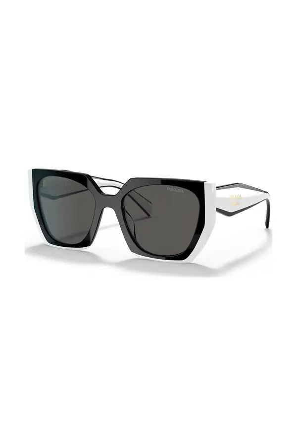Prada Rectangle Sunglasses - Black