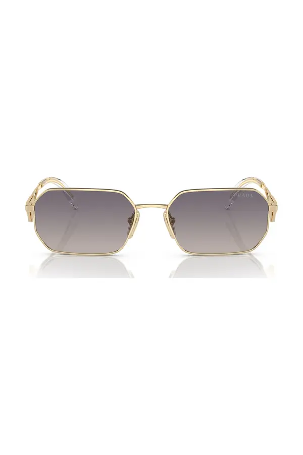 Prada Metal Irregular Sunglasses