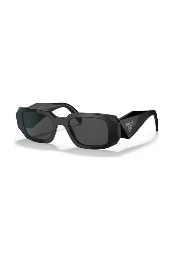 Prada Rectangle Sunglasses - Black