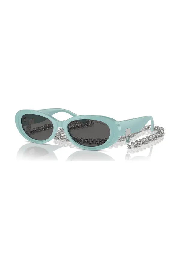 TIFFANY SUNGLASS HUT Tiffany & Co. Oval Sunglasses - Blue