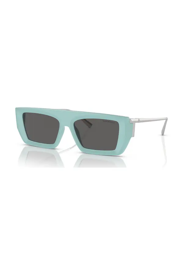 TIFFANY SUNGLASS HUT Tiffany & Co. Rectangle Sunglasses - Blue