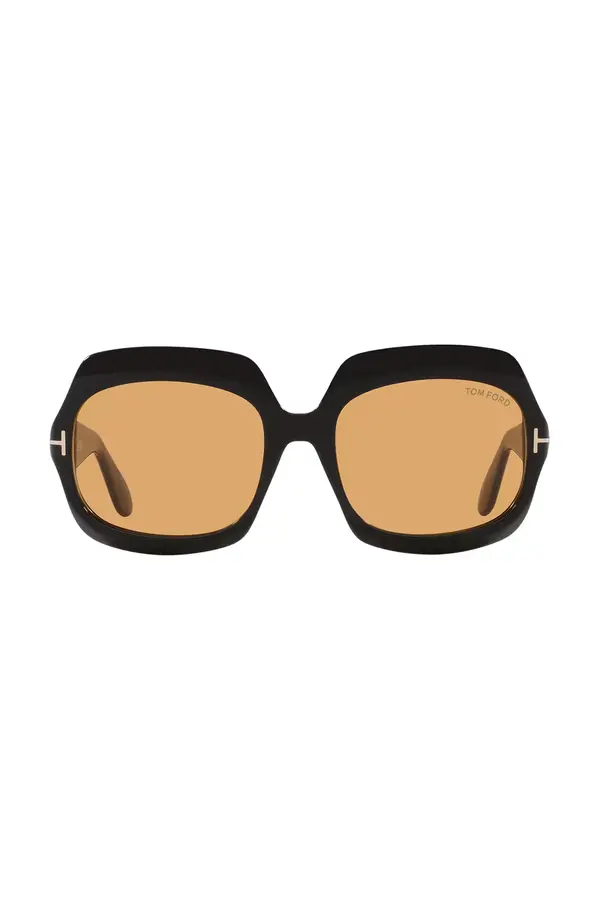 TOM FORD Irregular Sunglasses - Brown