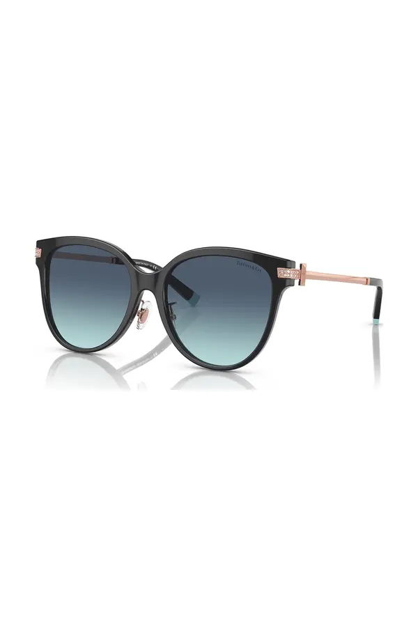 TIFFANY SUNGLASS HUT Tiffany & Co. Pillow Sunglasses - Black