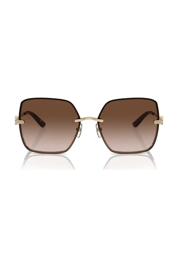 Tory Burch Irregular Sunglasses - Gold