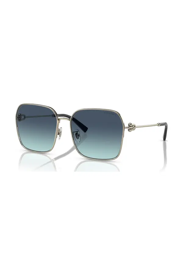 TIFFANY SUNGLASS HUT Tiffany & Co. Square Frame Sunglasses - Blue