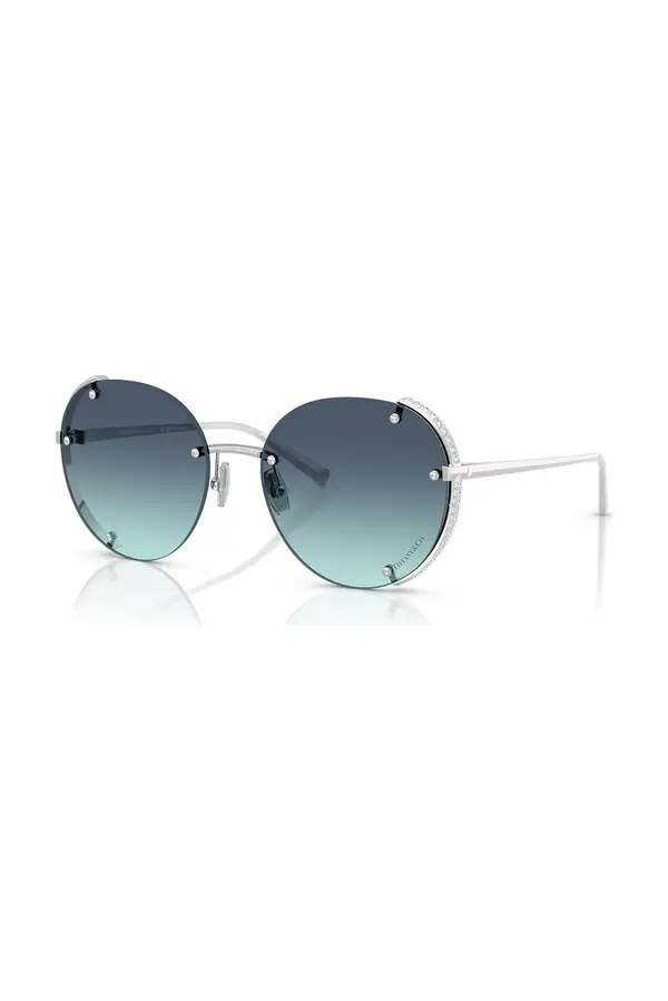 TIFFANY SUNGLASS HUT Tiffany & Co. Round Sunglasses - Blue