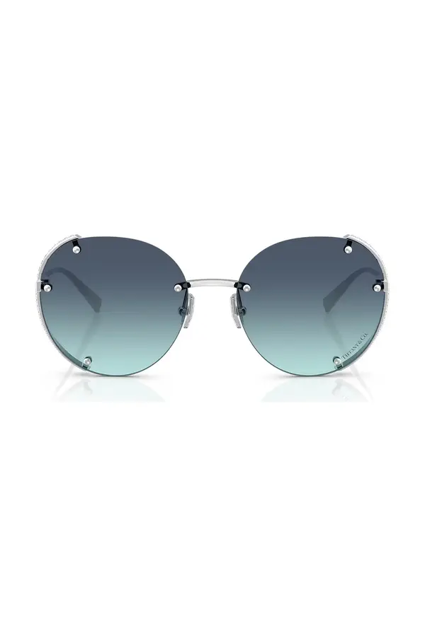 TIFFANY SUNGLASS HUT Tiffany & Co. Round Sunglasses - Blue