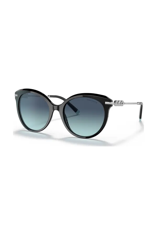 TIFFANY SUNGLASS HUT Cat Eye Sunglasses - Black