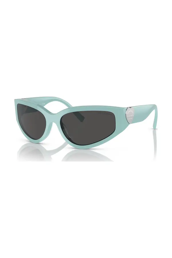TIFFANY SUNGLASS HUT Tiffany & Co. Irregular Sunglasses - Blue