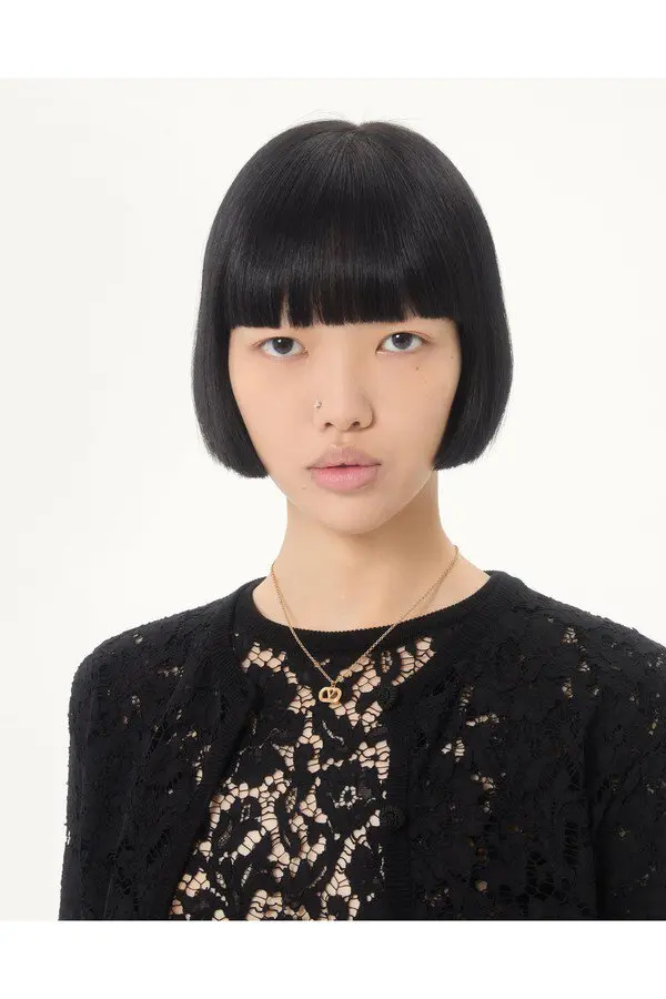 Valentino Garavani Oval Metal Necklace - Gold