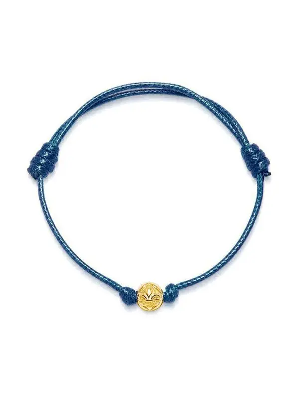 NIALAYA JEWELRY Logo-engraved Bracelet - Blue