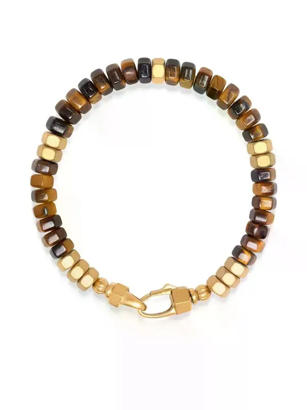 NIALAYA JEWELRY Tiger Eye Bracelet - Brown