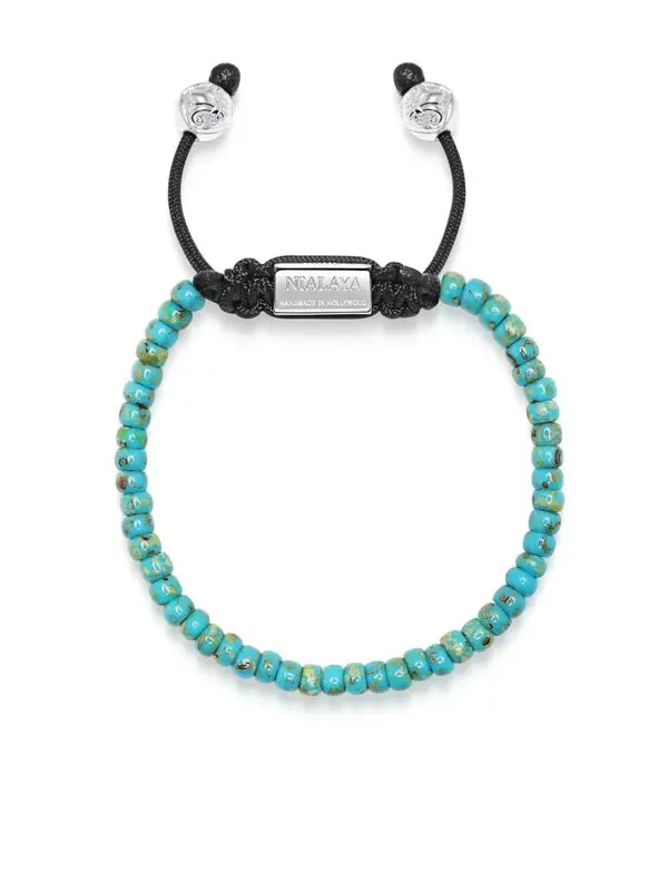 NIALAYA JEWELRY Beaded Bracelet - Blue
