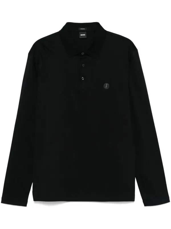 BOSS Paley Polo Shirt - Black
