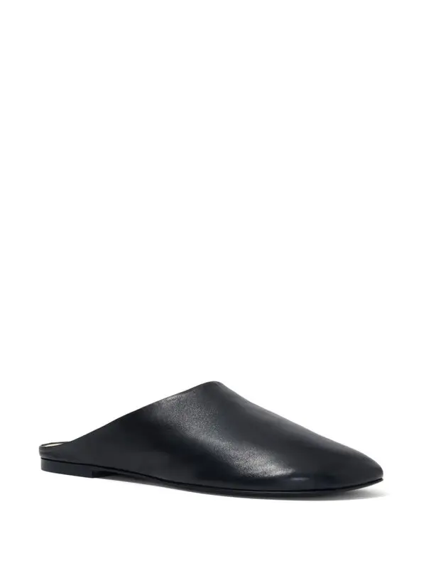 Proenza Schouler Glove Leather Slides - Black