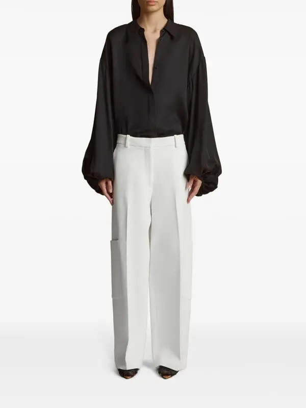 Khaite The Bam Shirt - Black