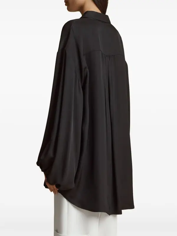 Khaite The Bam Shirt - Black