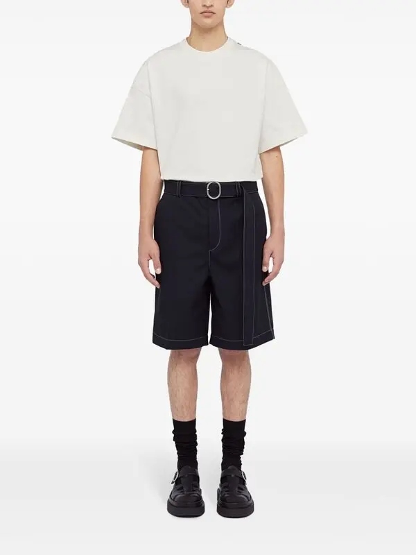 JIL SANDER Belted Knee-length Shorts