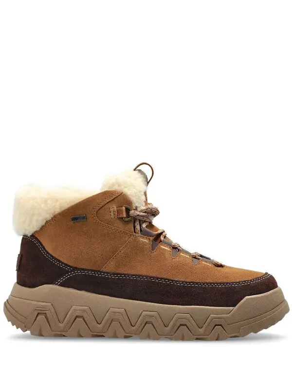 UGG Terretrail Cozy Lace-up Boots - Brown