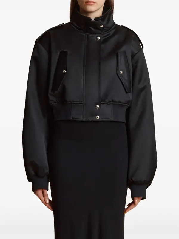 Khaite Kember Satin Jacket