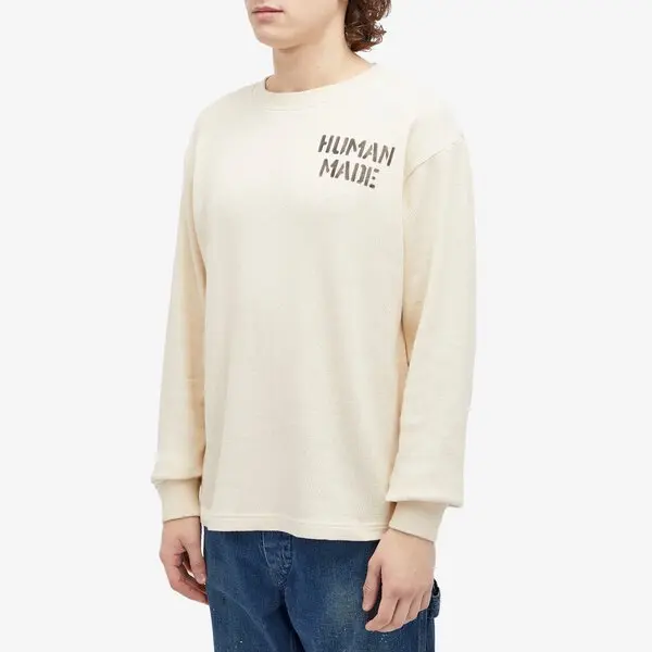 HUMAN MADE Thermal L/s T-shirt