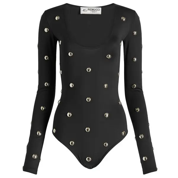 Fiorucci Metal Studded Bodysuit