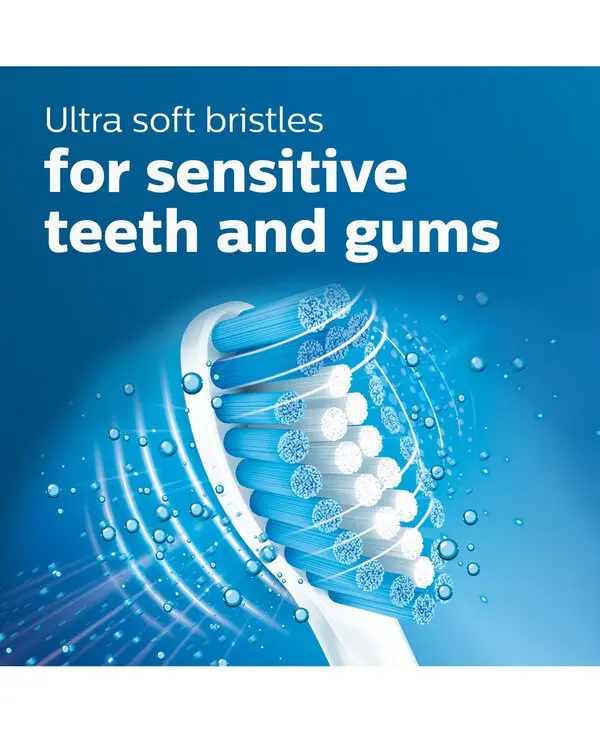 SONICARE Philips Sensitive Replacement Toothbrush Heads 3-pk