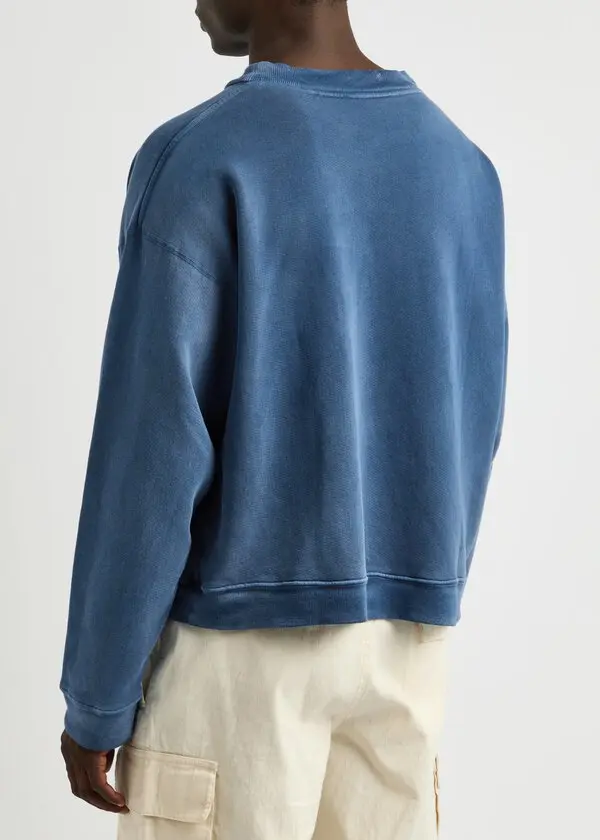 CHERRY LOS ANGELES Logo-embroidered Cotton Sweatshirt