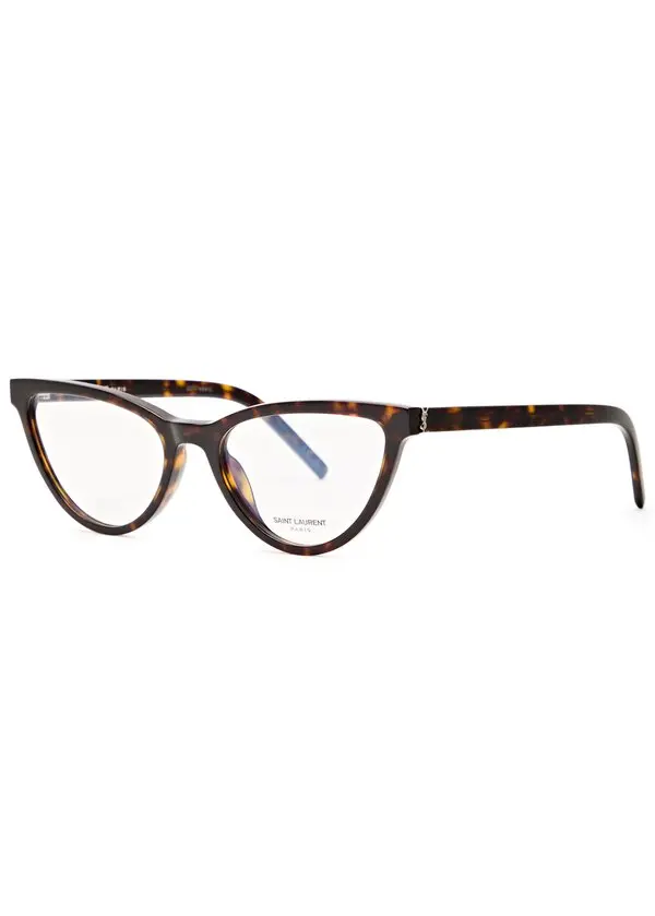 Saint Laurent Cat-eye Optical Glasses - Black