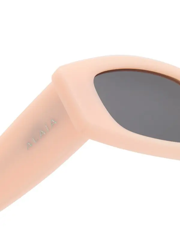 Alaïa Square-frame Sunglasses - Pink