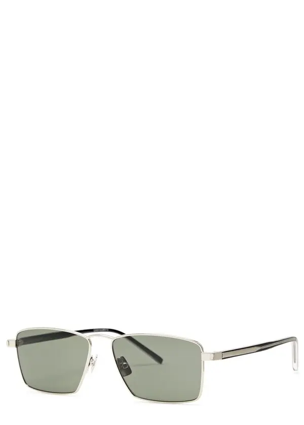 Saint Laurent Aviator-style Sunglasses - Silver