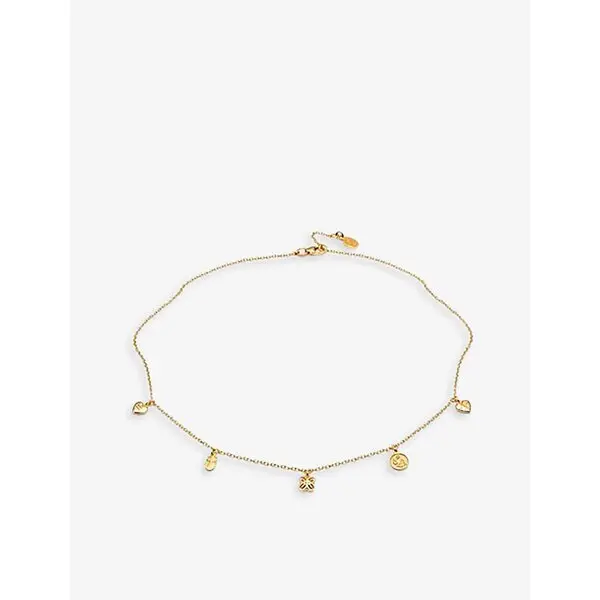LA MAISON COUTURE With Love Darling People Necklace - Gold