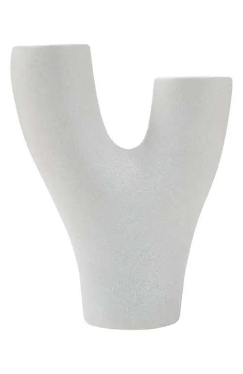 RENWIL Jocasta Ceramic Stoneware Decorative Large Vase - White