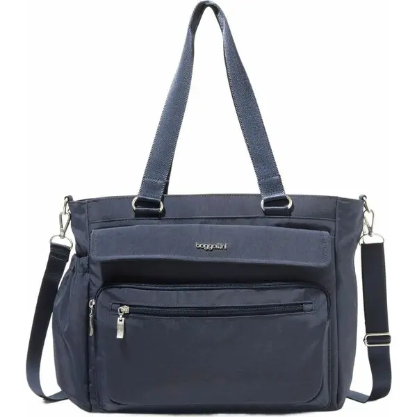 BAGGALLINI Modern Laptop Tote - French Navy