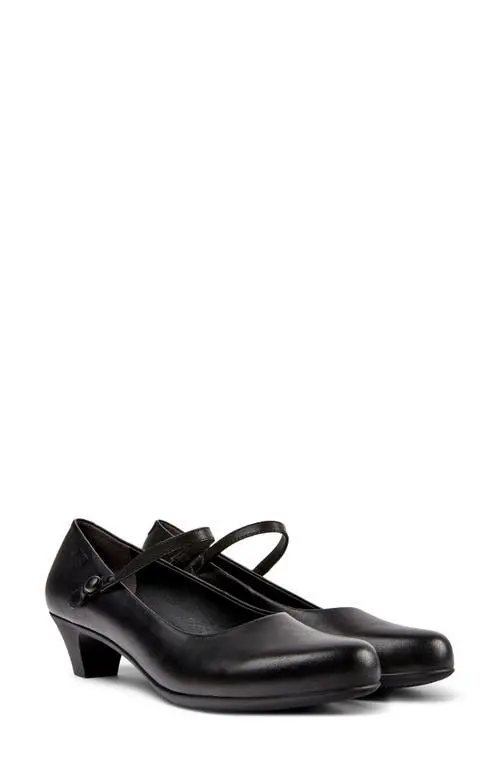 Camper Helena Bajo Mary Jane Pump - Black