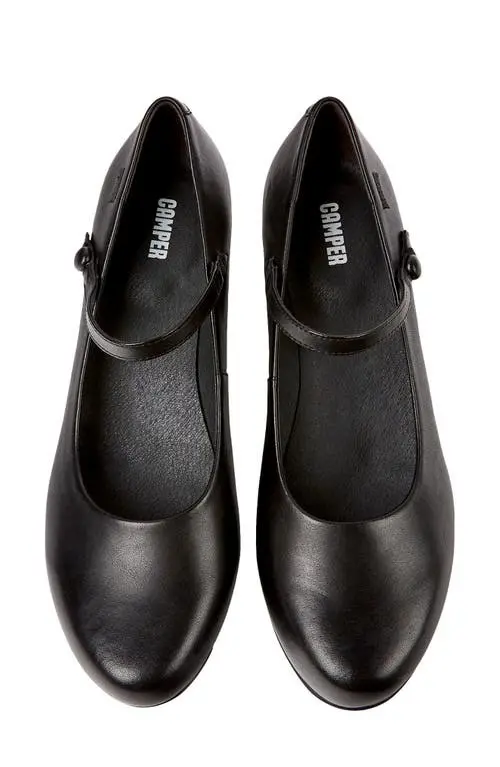 Camper Helena Bajo Mary Jane Pump - Black