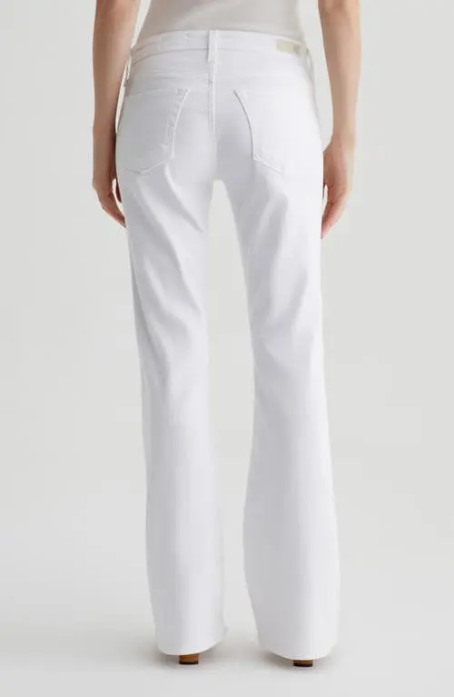Ag Angel Low-rise Bootcut Jeans - Gallery White