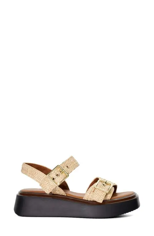 Dune London Loells Platform Sandals - Natural