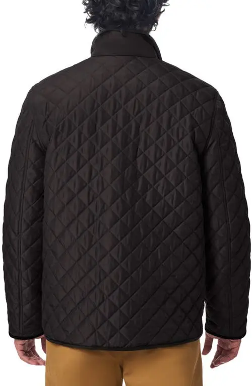 Bernardo Smart Leisure Quilted Barn Jacket - Black