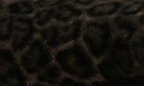 Apparis Brady Faux Fur Throw Blanket - Dark Leopard