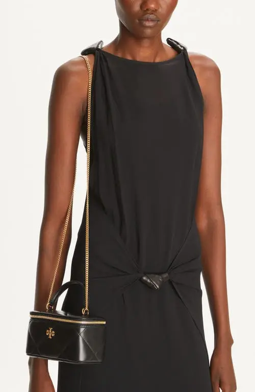Tory Burch Kira Quilted Leather Vanity Case