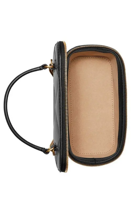 Tory Burch Kira Quilted Leather Vanity Case