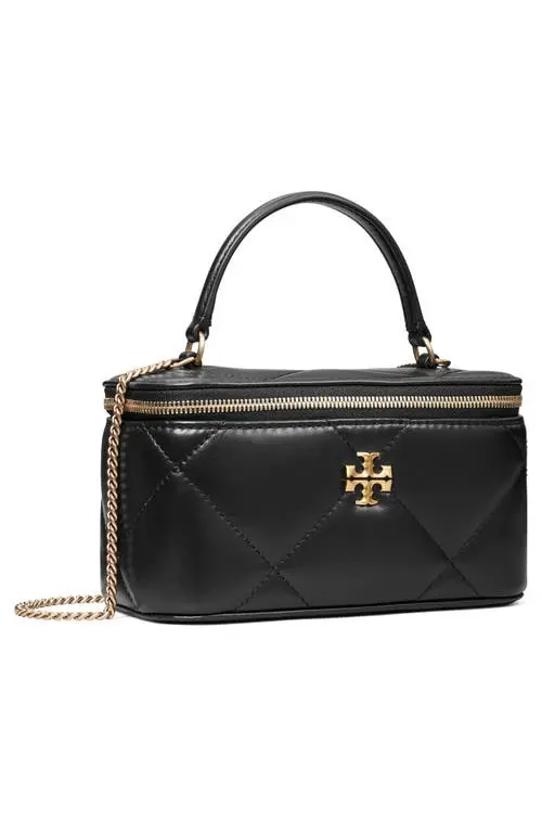 Tory Burch Kira Quilted Leather Vanity Case