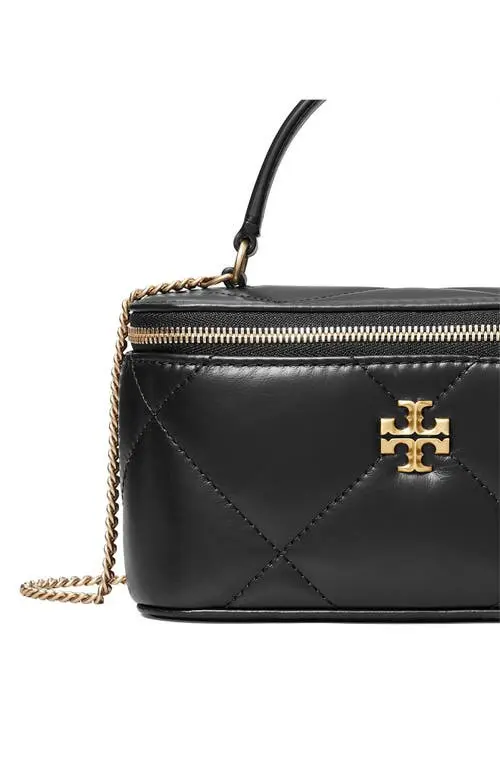 Tory Burch Kira Quilted Leather Vanity Case