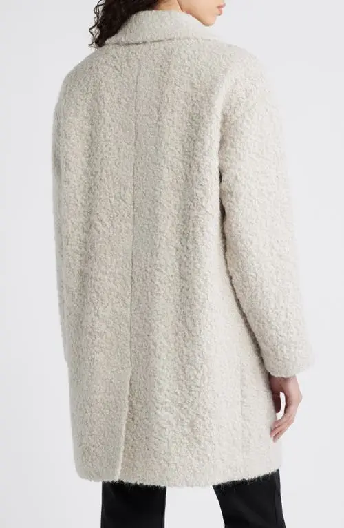Eileen Fisher Shawl Collar Alpaca Blend Coat