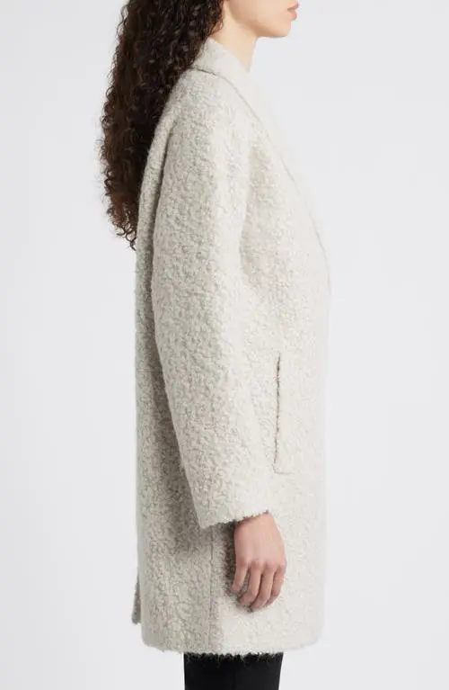 Eileen Fisher Shawl Collar Alpaca Blend Coat