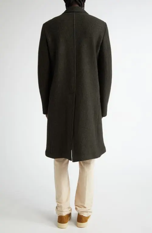 Massimo Alba Dodge Double-breasted Virgin Wool Coat - Hunter