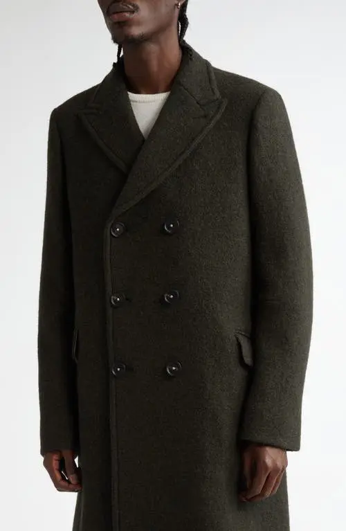 Massimo Alba Dodge Double-breasted Virgin Wool Coat - Hunter